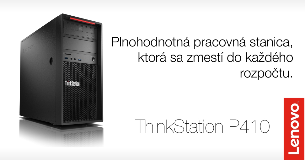 LENOVO ThinkStation P410 (30B3004FMC) | LENOVO-SHOP.SK