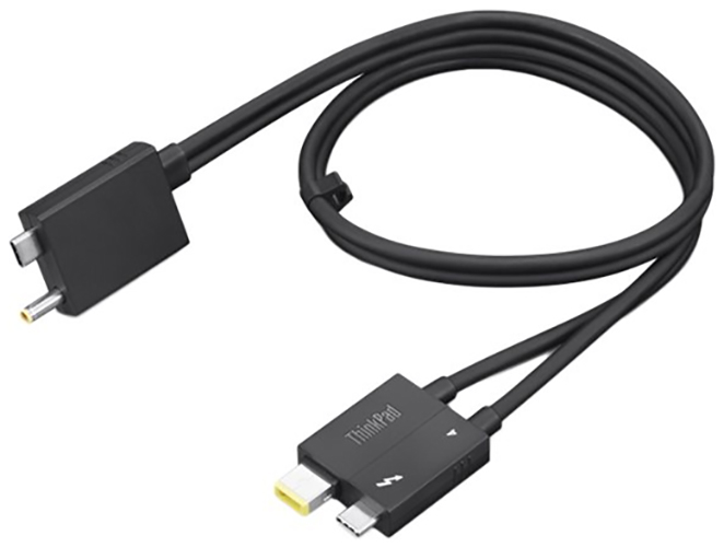 LENOVO ThinkPad Thunderbolt 4 Workstation Dock Split Cable 0,7 m ...